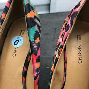 Call It Spring | Shoes | Call It Spring Multicolor Wedge Sandal Heel 6 ...